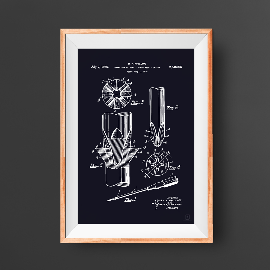 Washing Machine Patent Poster - Patent Art Posters